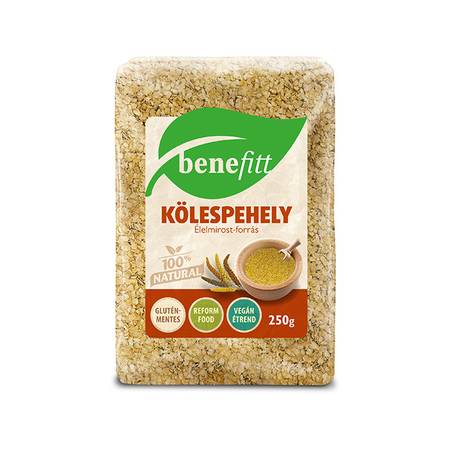 BENEFITT Millet flakes 250g, Gluten free - Benefitt webshop