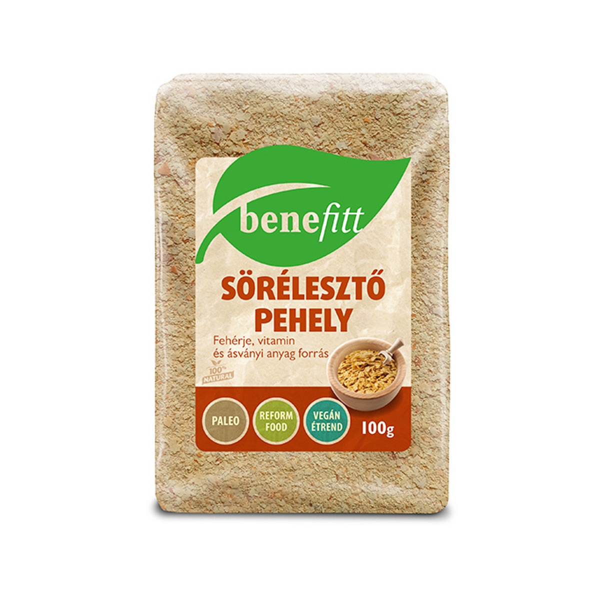 BENEFITT Beer-yeast flakes 100g - Benefitt webshop